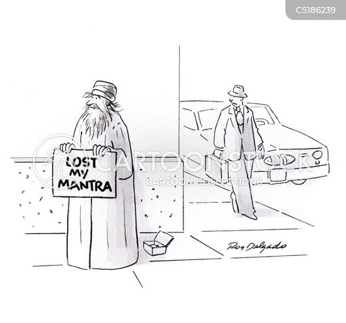 Mantra Cartoons and Comics - funny pictures from CartoonStock