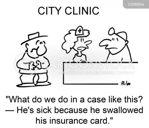 Insurance Card Cartoons and Comics - funny pictures from CartoonStock