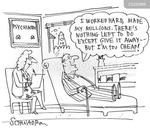 Tightwad Cartoons and Comics - funny pictures from CartoonStock