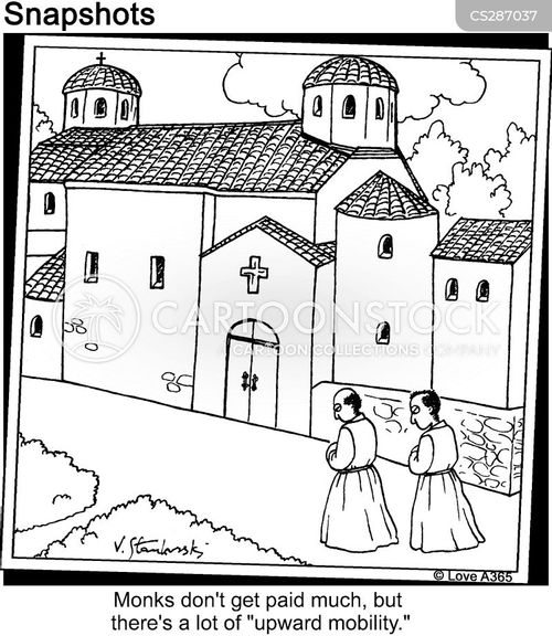 Monastery's Cartoons and Comics - funny pictures from CartoonStock
