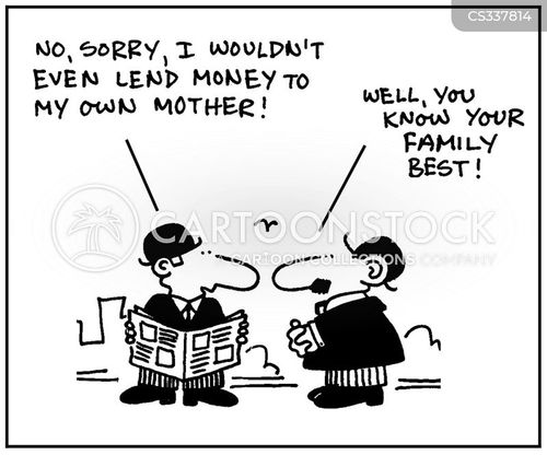 Moneylender Cartoons and Comics - funny pictures from CartoonStock