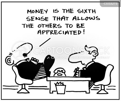 Future Earnings Cartoons and Comics - funny pictures from CartoonStock