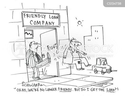 Lent Money Cartoons and Comics - funny pictures from CartoonStock