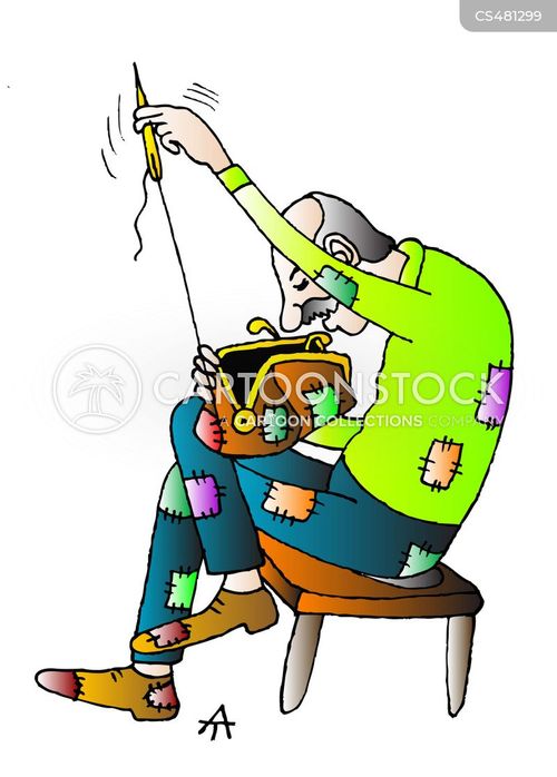 Darning Cartoons and Comics - funny pictures from CartoonStock