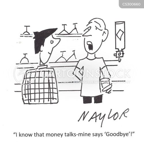 Money Talks Cartoons and Comics - funny pictures from CartoonStock