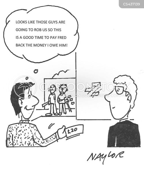 Repay Cartoons and Comics - funny pictures from CartoonStock