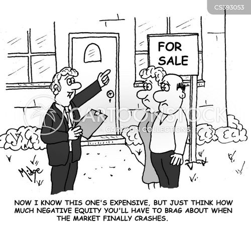 Negative Equity Cartoons and Comics - funny pictures from CartoonStock