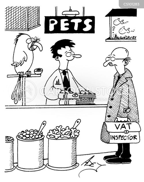 Vat Inspector Cartoons and Comics - funny pictures from CartoonStock