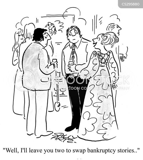 Bankruptcy Stories Cartoons and Comics - funny pictures from CartoonStock