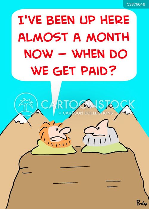 Monthly Pay Cartoons and Comics - funny pictures from CartoonStock