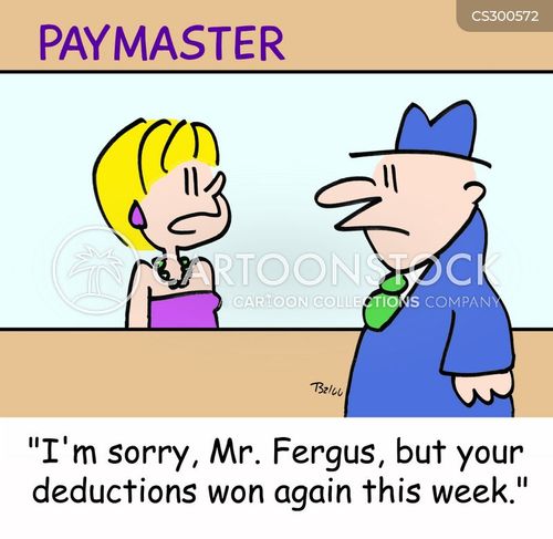 Paymaster Cartoons and Comics - funny pictures from CartoonStock