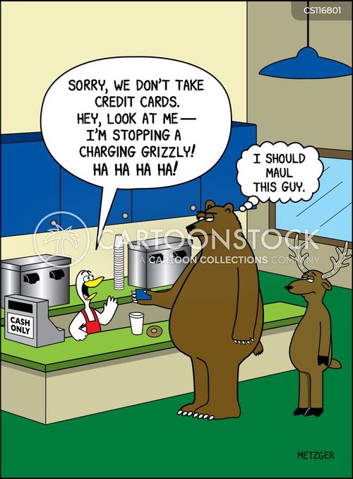 Payment Methods Cartoons and Comics - funny pictures from CartoonStock