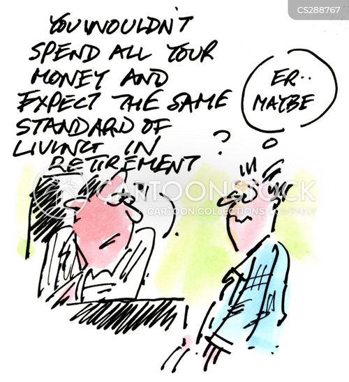 Standard Of Living Cartoons and Comics - funny pictures from CartoonStock