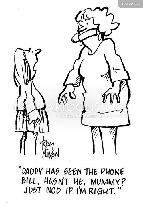Cell Phone Bill Cartoons and Comics - funny pictures from CartoonStock