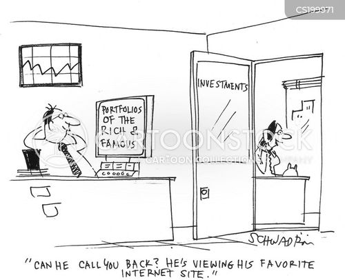 Investment Broker Cartoons and Comics - funny pictures from CartoonStock