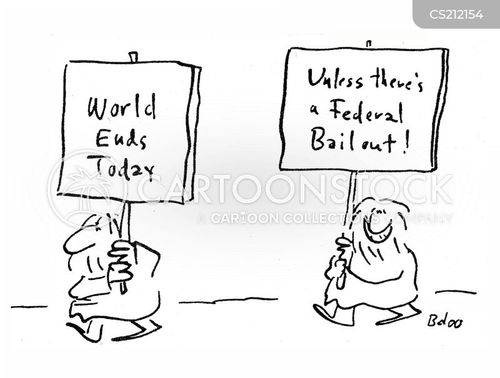 Federal Bailout Cartoons and Comics - funny pictures from CartoonStock