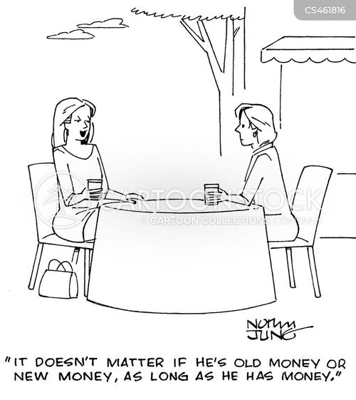 Golddigging Cartoons and Comics - funny pictures from CartoonStock