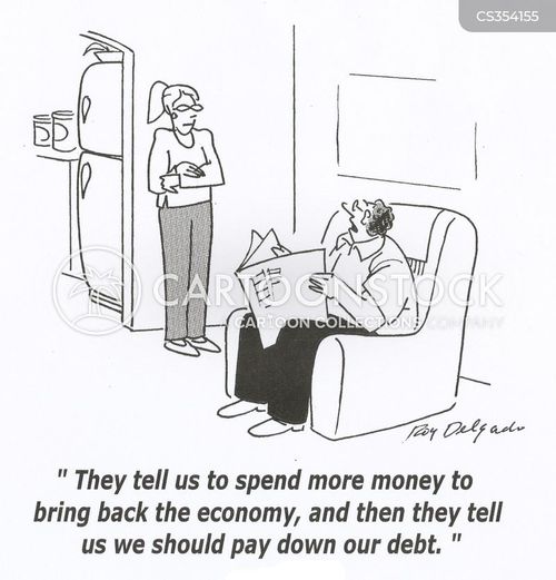 Spent Cartoons and Comics - funny pictures from CartoonStock