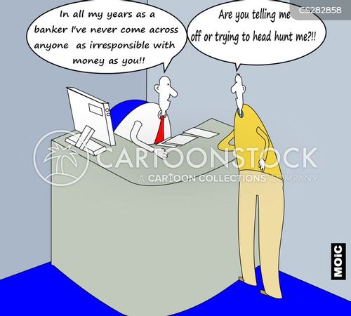 Banking Crash Cartoons and Comics - funny pictures from CartoonStock