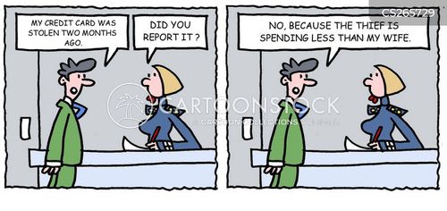 Reporting A Crime Cartoons and Comics - funny pictures from CartoonStock