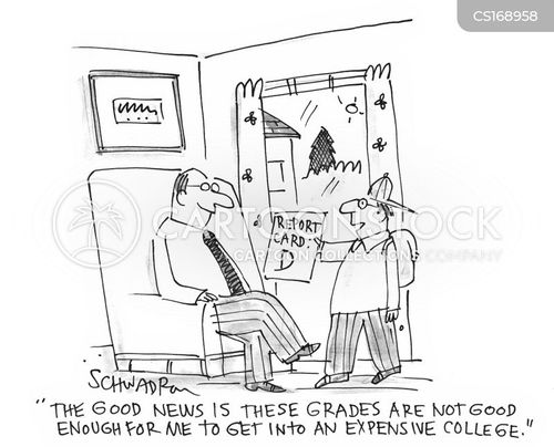 School Report Cartoons and Comics - funny pictures from CartoonStock