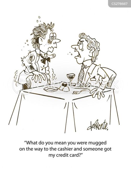 Credit Card Fraud Cartoons and Comics - funny pictures from CartoonStock