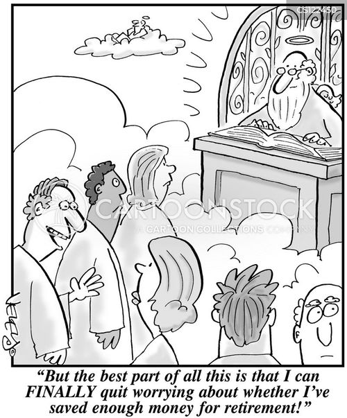 Retirement Plan Cartoons and Comics - funny pictures from CartoonStock