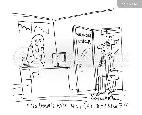 401(k) Plan Cartoons and Comics - funny pictures from CartoonStock