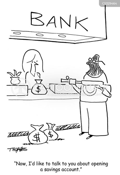 Banking Online Cartoons and Comics - funny pictures from CartoonStock