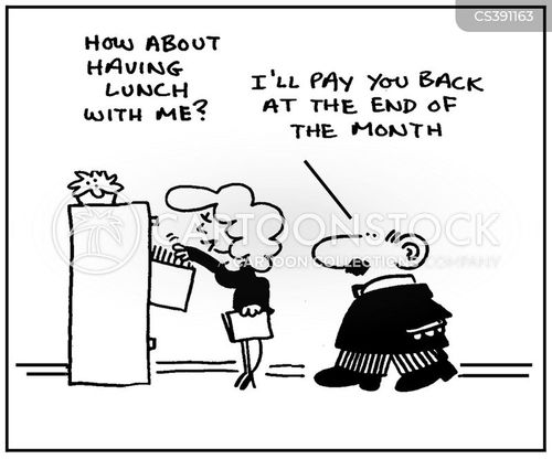 Month End Cartoons and Comics - funny pictures from CartoonStock