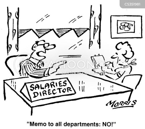 Expected Salary Cartoons and Comics - funny pictures from CartoonStock