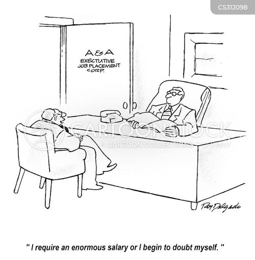 Salary Expectations Cartoons and Comics - funny pictures from CartoonStock