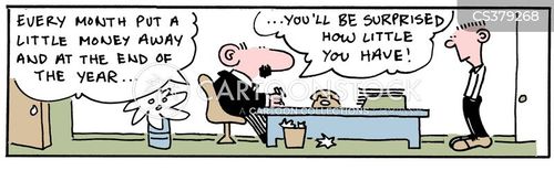 Saving Money Cartoons and Comics - funny pictures from CartoonStock