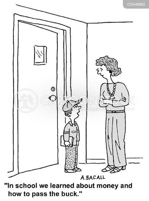 Financial Lesson Cartoons and Comics - funny pictures from CartoonStock