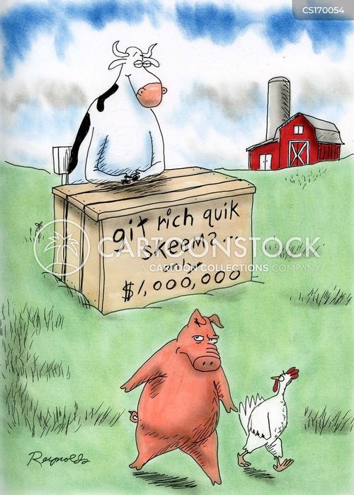 Get Rich Quick Cartoons and Comics - funny pictures from CartoonStock