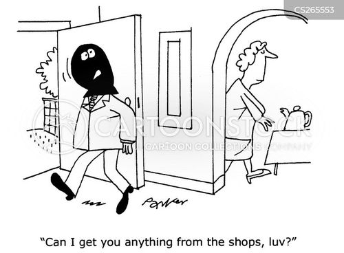 Attempted Robbery Cartoons and Comics - funny pictures from CartoonStock