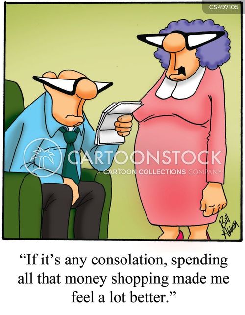 Saving And Spending Cartoons and Comics - funny pictures from CartoonStock