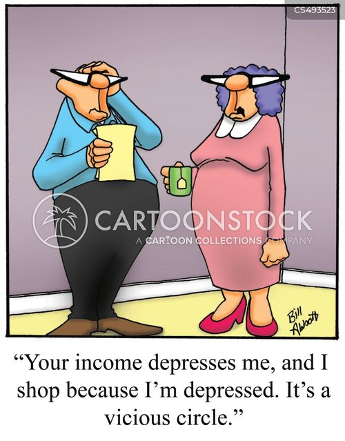 Retail Therapies Cartoons and Comics - funny pictures from CartoonStock