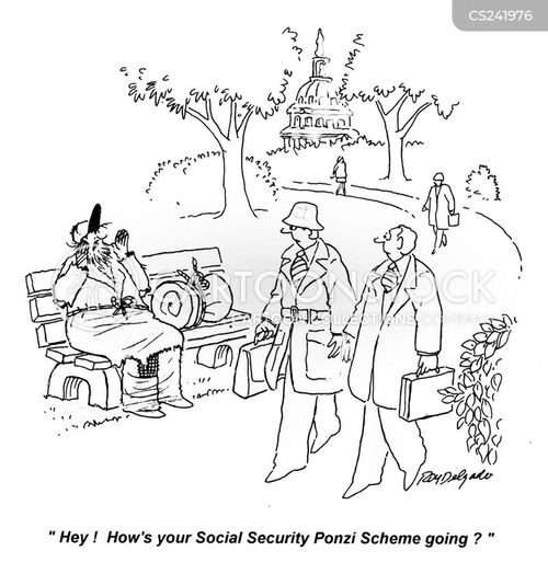 Ponzi Cartoons and Comics - funny pictures from CartoonStock