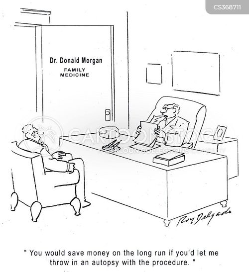 Autopsy Report Cartoons and Comics - funny pictures from CartoonStock