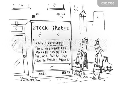 Stockbroker Tutorial Cartoons and Comics - funny pictures from CartoonStock