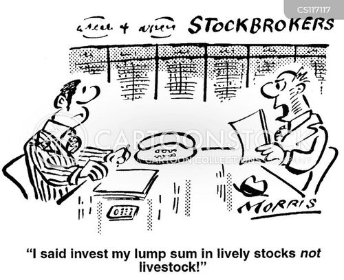 Lump Sums Cartoons and Comics - funny pictures from CartoonStock