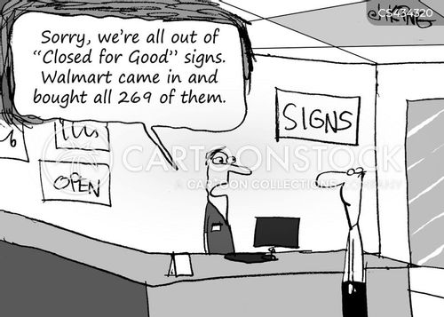 Retailing Cartoons and Comics - funny pictures from CartoonStock