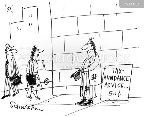 Tax Dodge Cartoons and Comics - funny pictures from CartoonStock