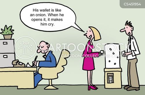 Thrift Cartoons and Comics - funny pictures from CartoonStock