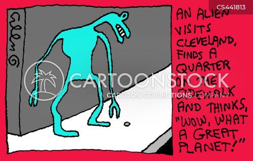 Planet Discovery Cartoons and Comics - funny pictures from CartoonStock