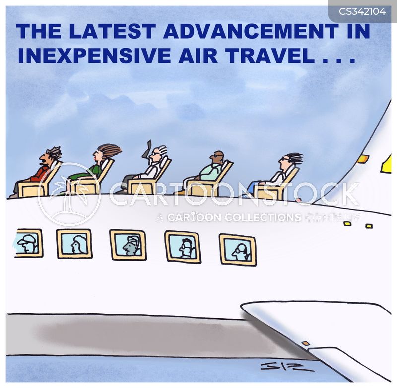 Us Airlines Cartoons and Comics - funny pictures from CartoonStock