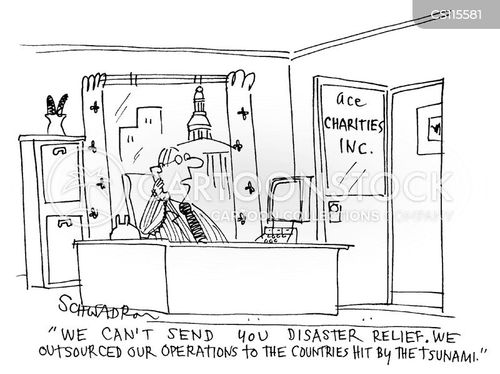 Disaster Relief Cartoons and Comics - funny pictures from CartoonStock