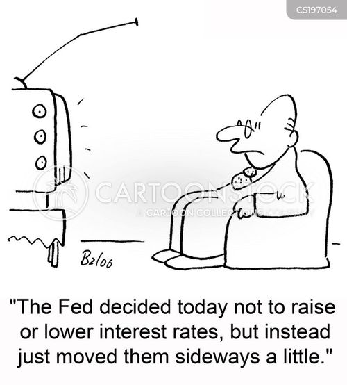 Raise Interest Rates Cartoons and Comics - funny pictures from CartoonStock