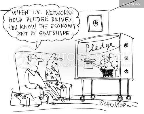 Pledging Cartoons and Comics - funny pictures from CartoonStock